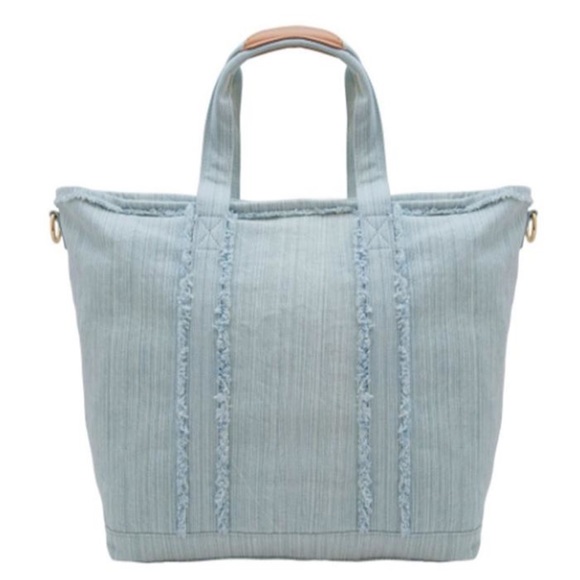 Bags | Iso Original Stoney Clover Lane Denim Tote | Poshmark